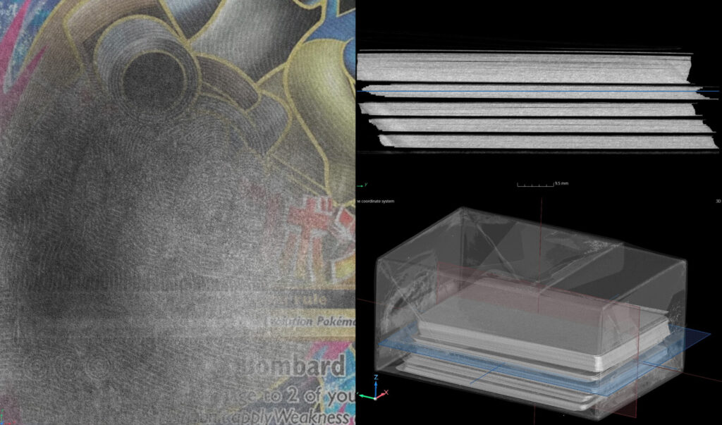 CT Scanning Unopened Pokemon Cards - Industrial Inspection & Consulting